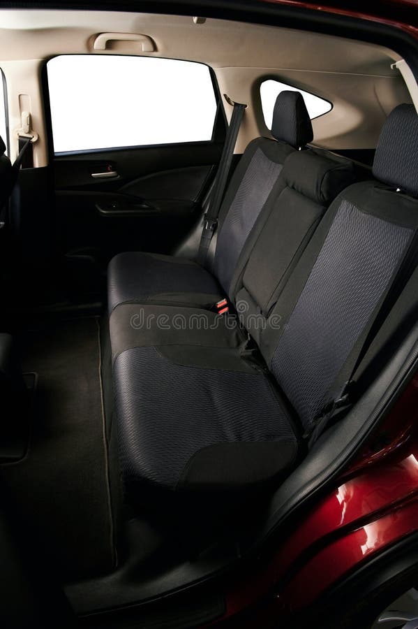 Clean back car row seats stock image. Image of safety - 146413495