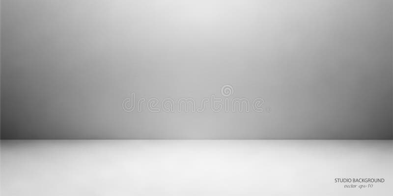 Clean Background, Grey Blur Light .Studio Background.Design Room.Vector ...