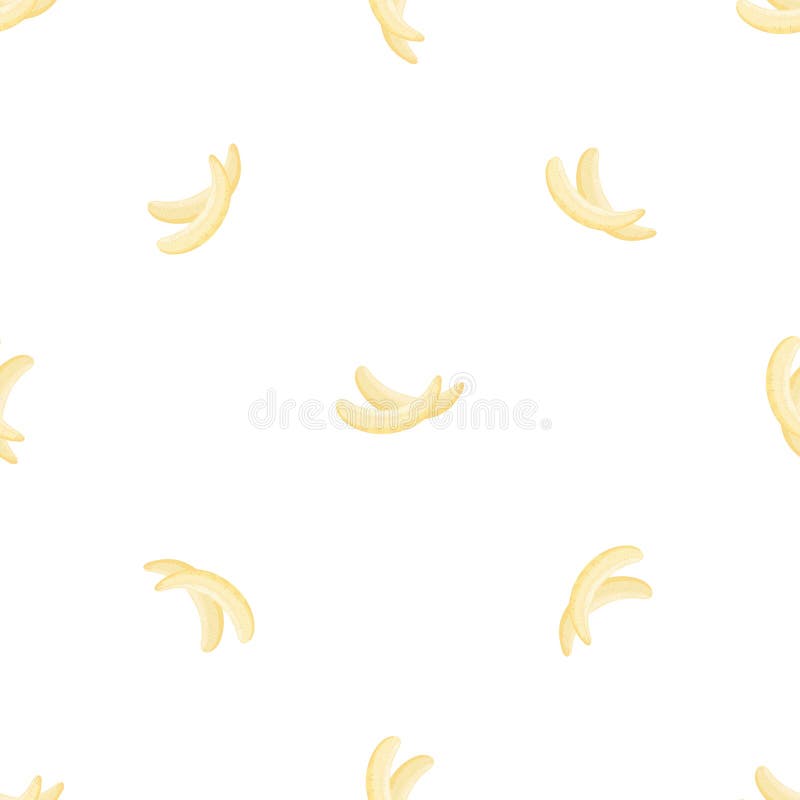 Clean Banana Pattern Seamless Vector Stock Vector - Illustration of ...