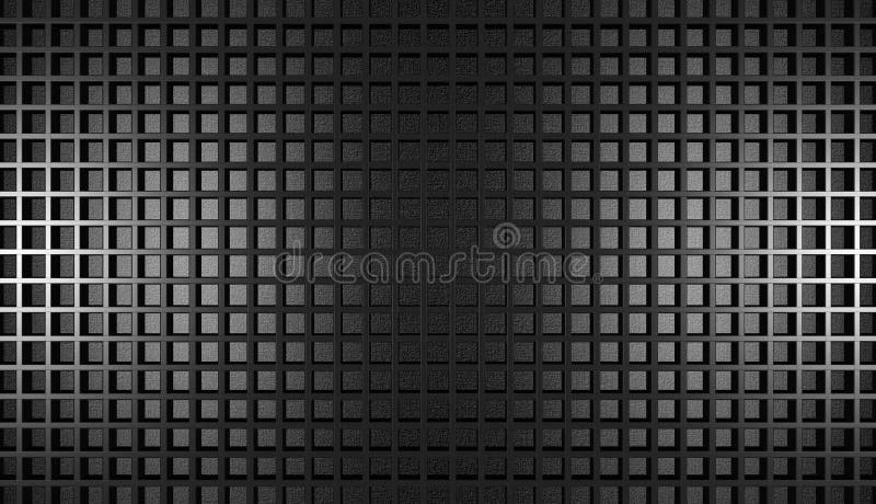 Clean Black Background with Grate and Light on Both Sides, Abstract ...