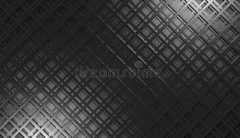 Clean Black Background with Grate and Light on Both Sides, Shape ...