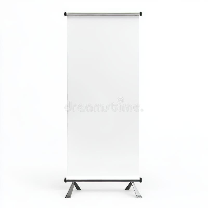 The Clean Blank Square Scroll Set Against a White Background is Perfect ...