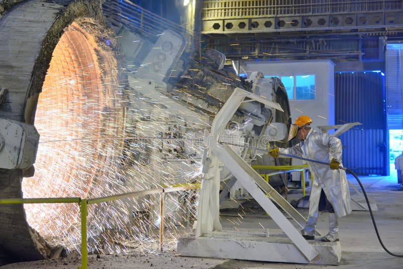 Clean blast furnace stock image. Image of manufacturing - 52152267