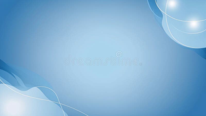 Clean Blue Business Background with Light Gradients and Abstract ...