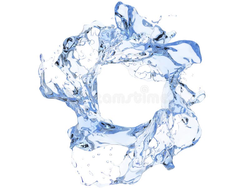 Circular water splash stock photo. Image of freshness - 26694144