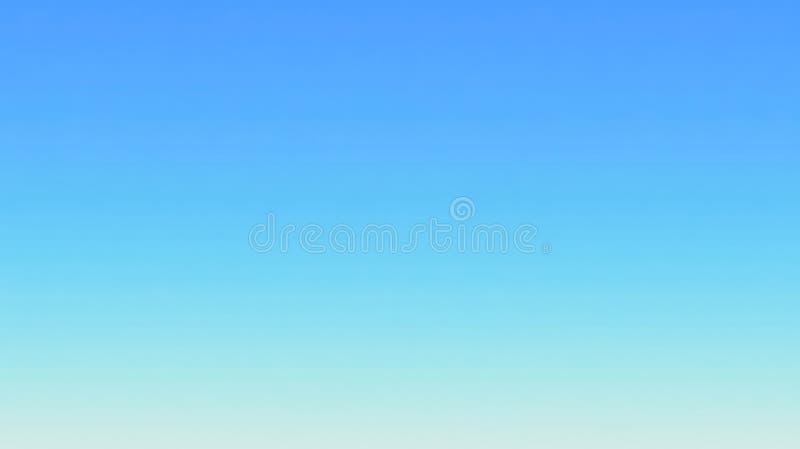 Clean Blue Sky with a Smooth Gradient from Light Cerulean To Deep Azure ...