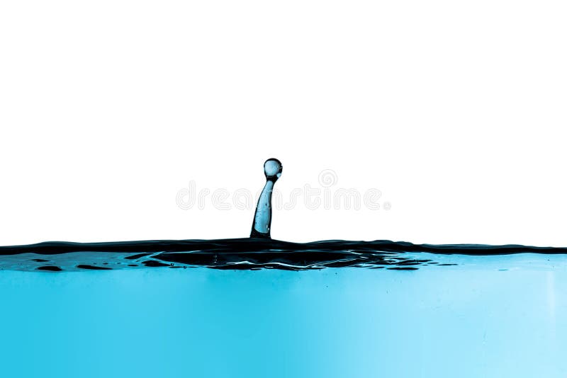 Clean blue water stock image. Image of mineral, fresh - 101038937