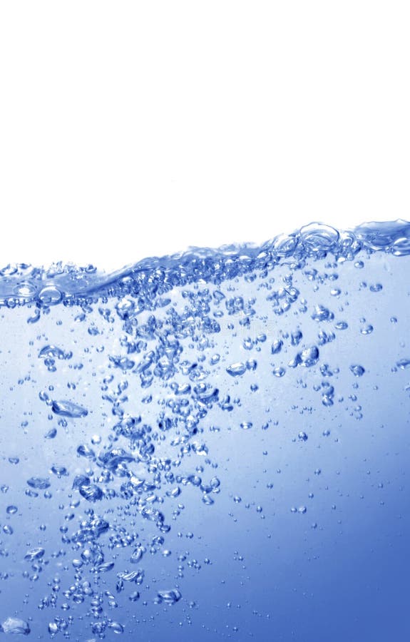 Clean blue water on white stock photo. Image of cool, wave - 4789824