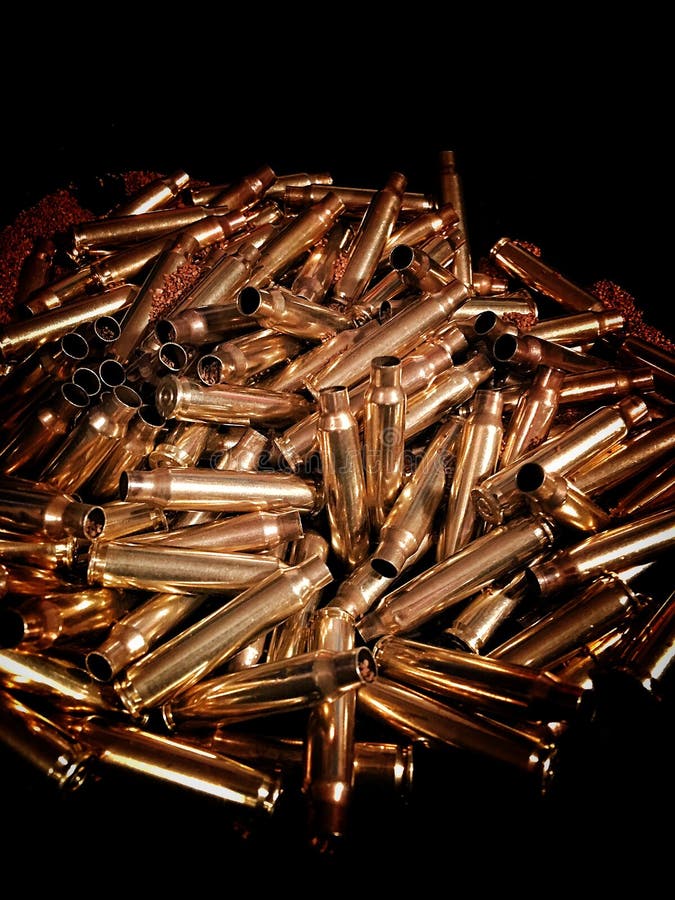 Clean Brass stock photo. Image of reloaded, brass, clean - 201736044