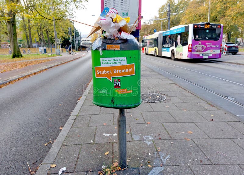 Clean Bremen editorial photo. Image of dirt, asphalt - 356267321