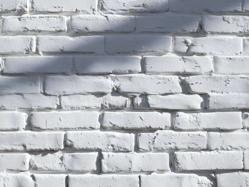 Clean Brick Background: White Bricks As a Stylish Texture Stock ...