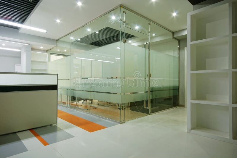 Clean and bright office stock photo. Image of internal - 27718374