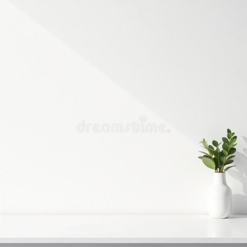 Clean, Bright White Wall Texture Minimalist Backdrop , Image, Blank ...