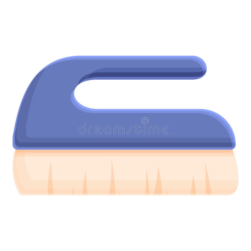 Clean Brush Icon, Cartoon Style Stock Vector - Illustration of recycle ...