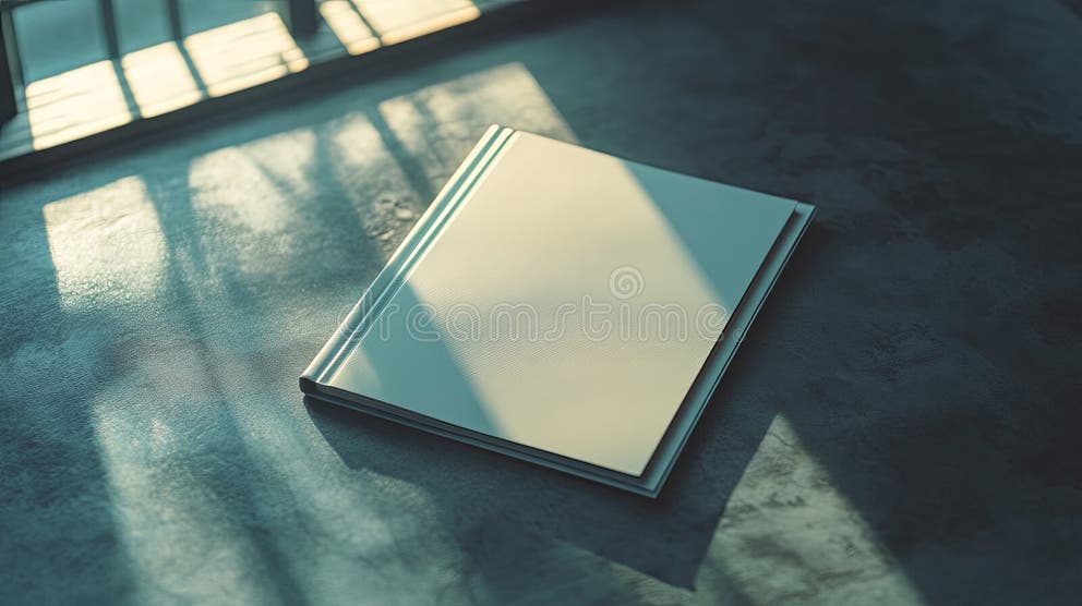 A Clean Business Proposal Folder Styled on a Sleek Gray Background ...