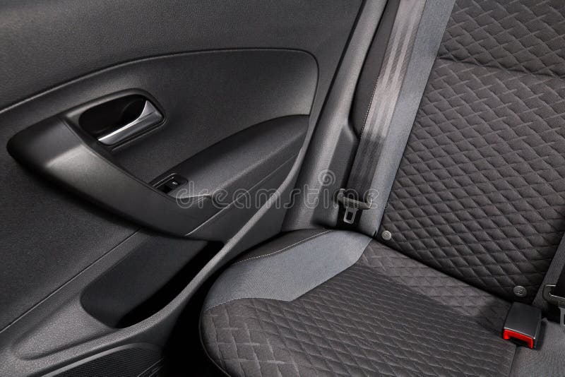 Clean car interior stock image. Image of empty, comfortabe - 133466105