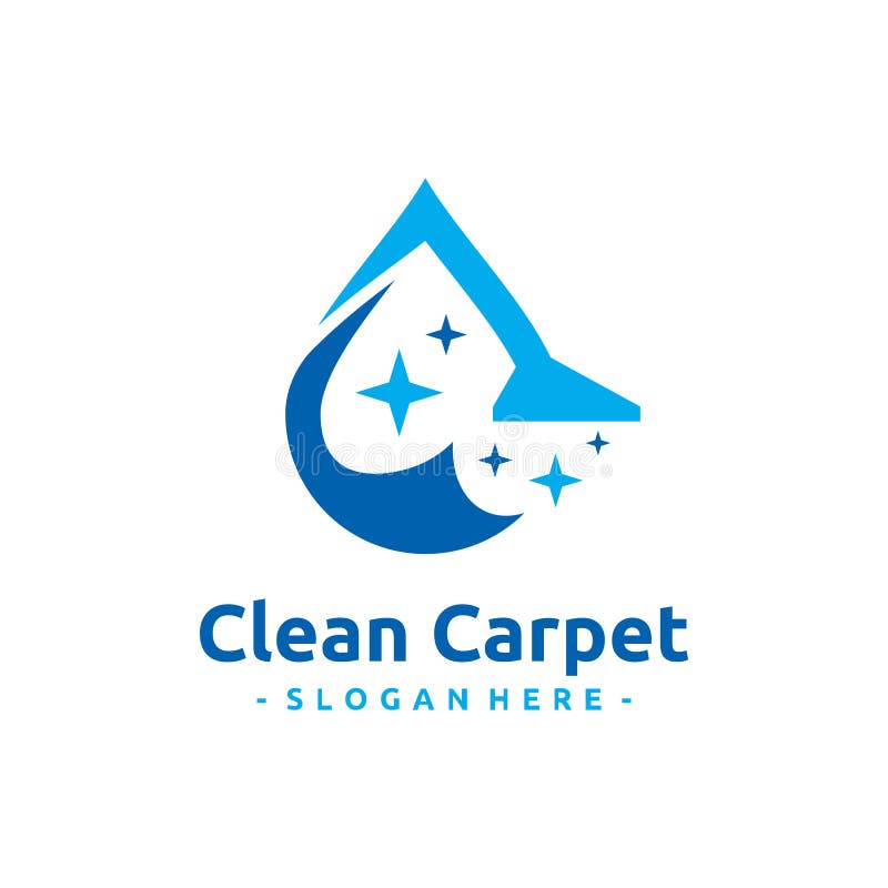Clean carpet logo vector stock vector. Illustration of appliance ...