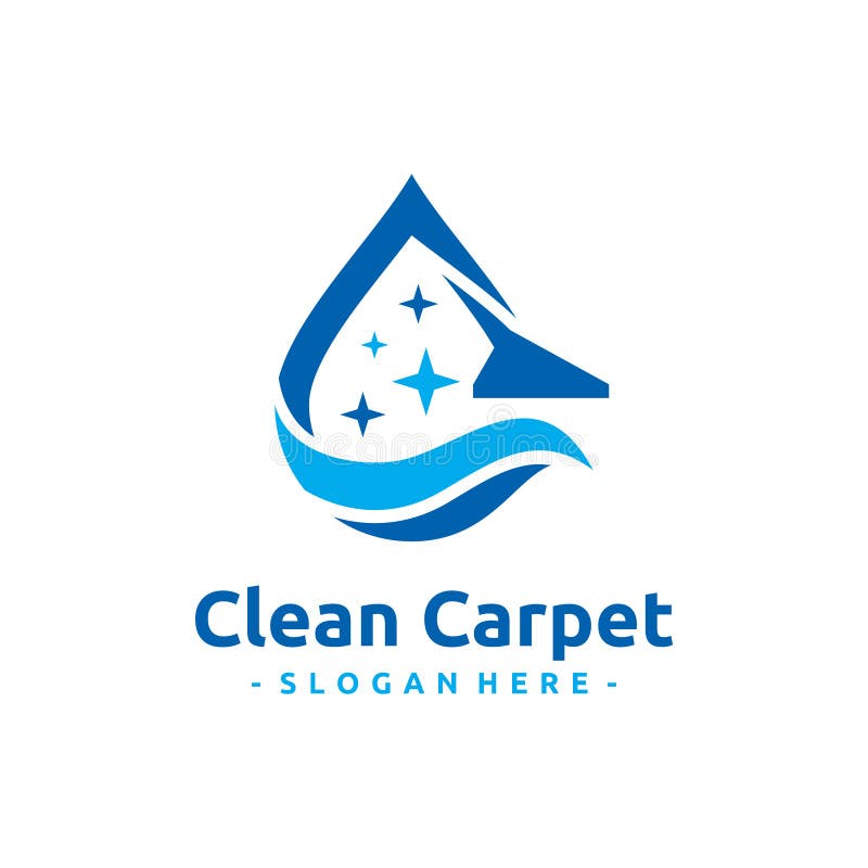 Clean carpet logo vector stock vector. Illustration of area - 253934193