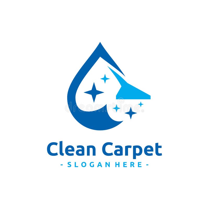 Clean carpet logo vector stock vector. Illustration of housekeeping ...