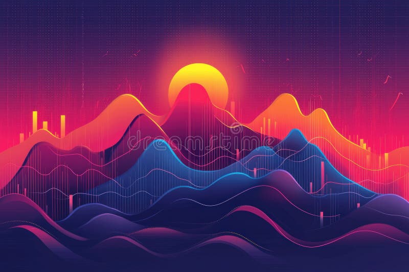 A Clean Chart Background Ideal for Presenting Statistics and ...