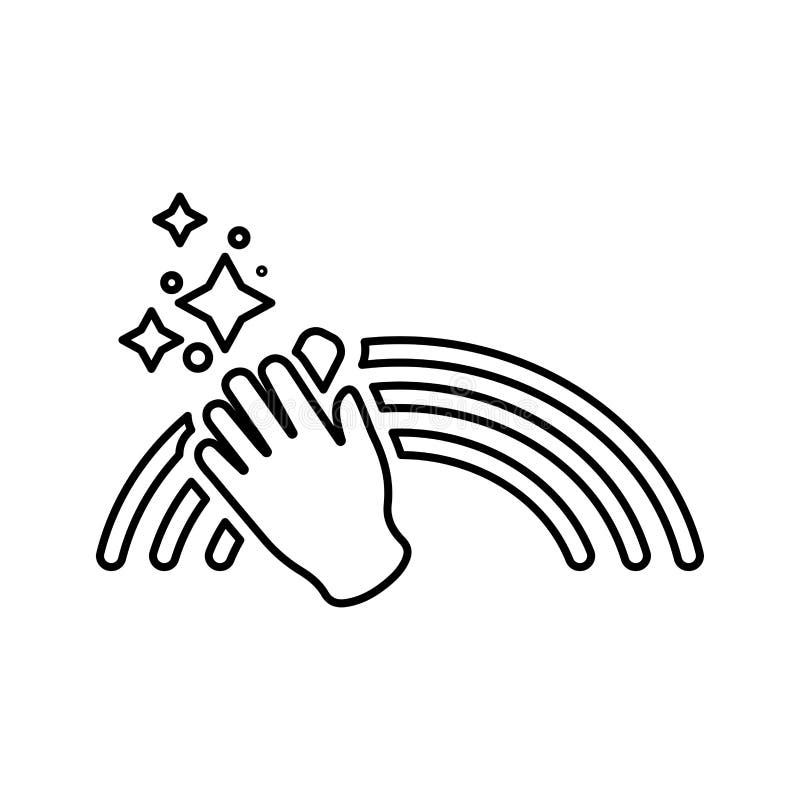 Clean, Cleaning, Cloth Outline Icon. Line Art Vector Stock Vector ...