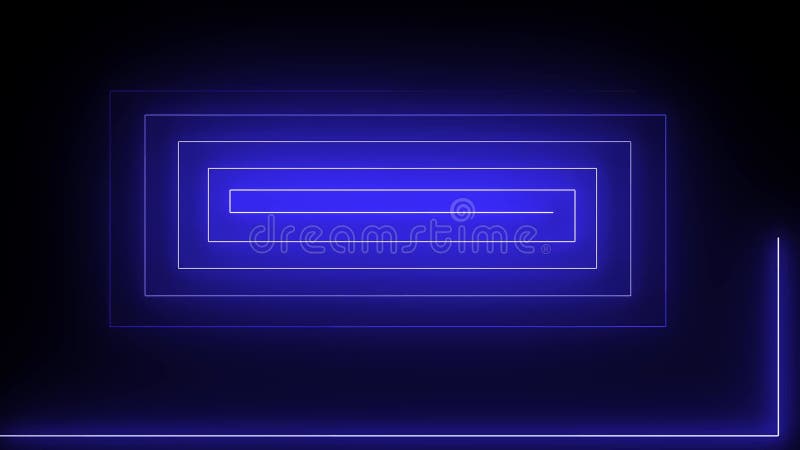 Clean and Clear Blue Neon Light Run Stock Video - Video of clean, video ...