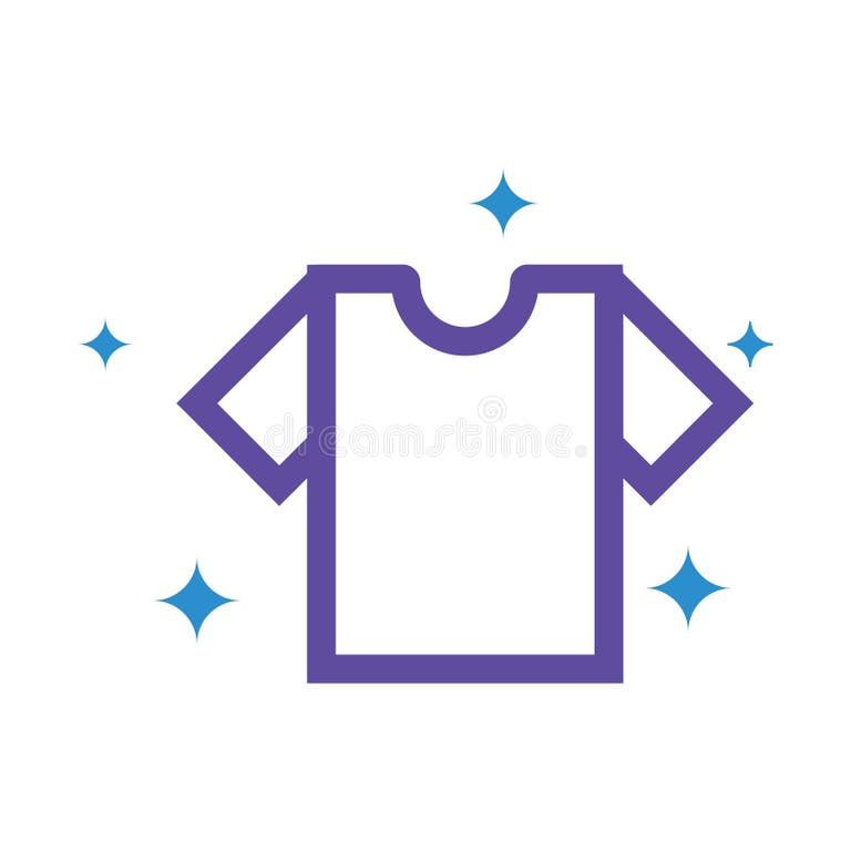 Clean Clothes Vector Illustration. Vector Illustration Decorative ...