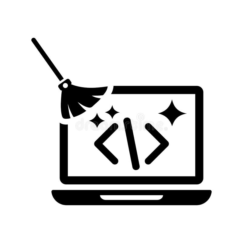 Code, Coding, Html Icon. Black Vector Graphics Stock Illustration - Illustration of vector, java ...