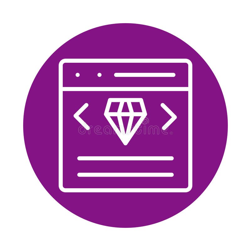 Programming Isolated Icon Simple Element Illustration From Concept