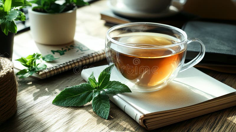 Clean Coffee Table Styled Journal Plant Cup Stock Photos - Free ...