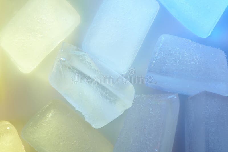 Clean colorful ice cubes stock photo. Image of coolness - 212481800