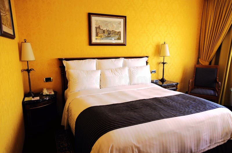 Clean and Comfortable Hotel Room Editorial Stock Image - Image of ...