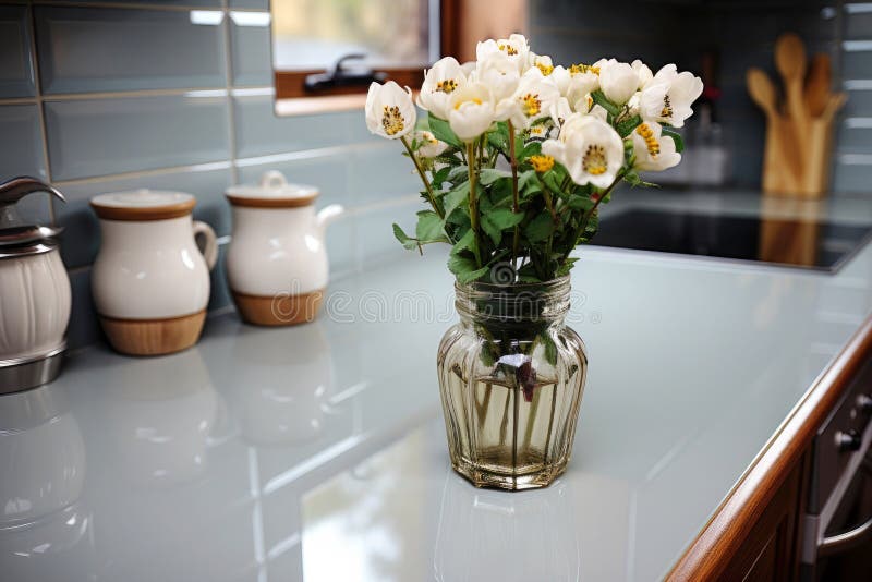 Clean and Comfortable: Modern Scandinavian Kitchen Stock Illustration ...