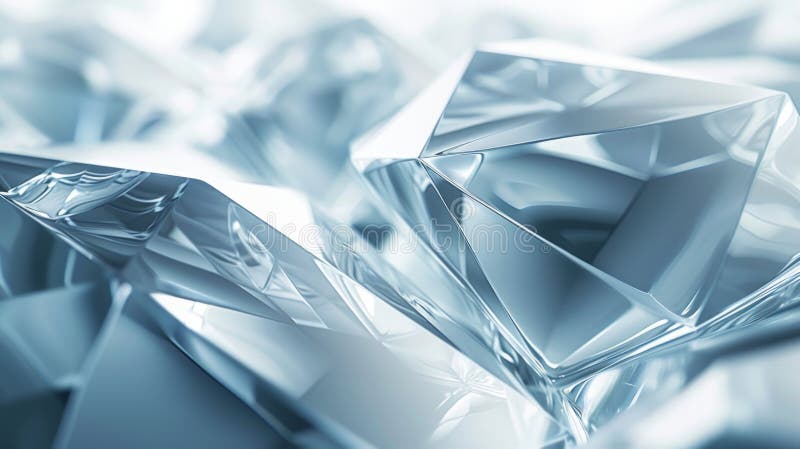 Clean Composition Featuring Abstract Diamond Shapes on a Sleek ...