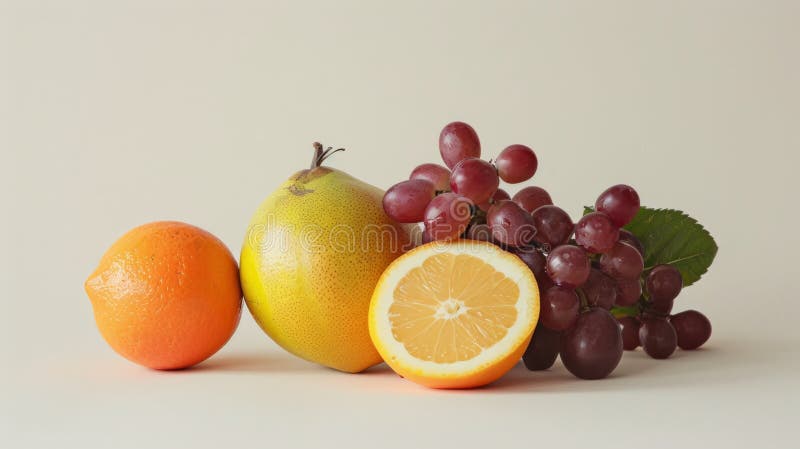 Clean and Contemporary, this Minimalist Spring Fruit Composition Stock ...