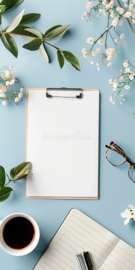 Clean Copy Space Mockup Arrangement for Professional Presentations ...