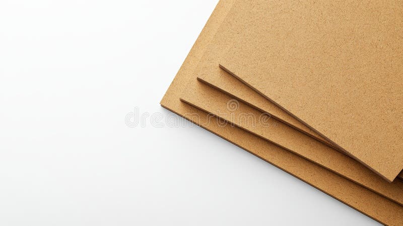 Blank Chipboard Sheets Craft Background with Copy Space for Text and ...