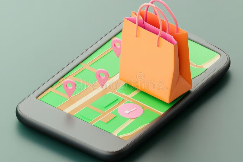 A Clean Design is Utilized in the Elegant Illustration of a Delivery ...