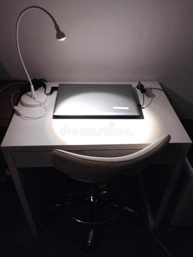 Clean Desk Prepared for Work Stock Photo - Image of making, clean ...