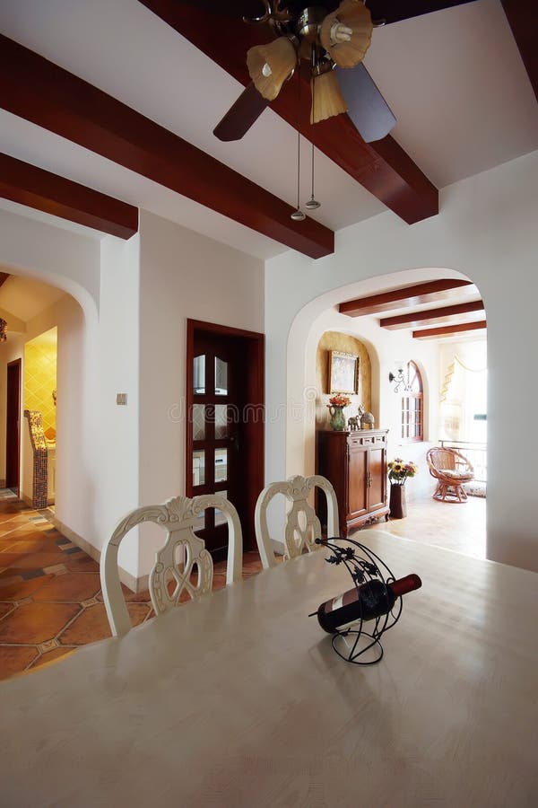 Clean the dining room stock photo. Image of design, decoration - 24873422