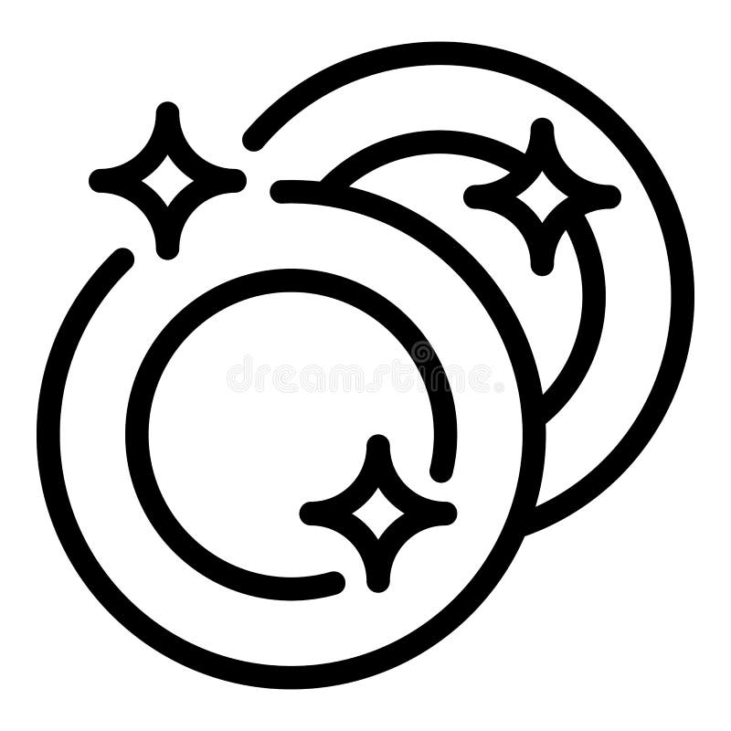 Clean Dishes Icon Outline Vector. Hand Disinfect Stock Vector ...
