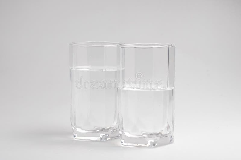 Clean Drinking Water in a Clear Glass Stock Image - Image of glasses ...