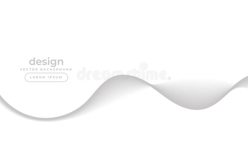 Clean Dynamic Flow Wavy Line Background for Business Backdrop Stock ...