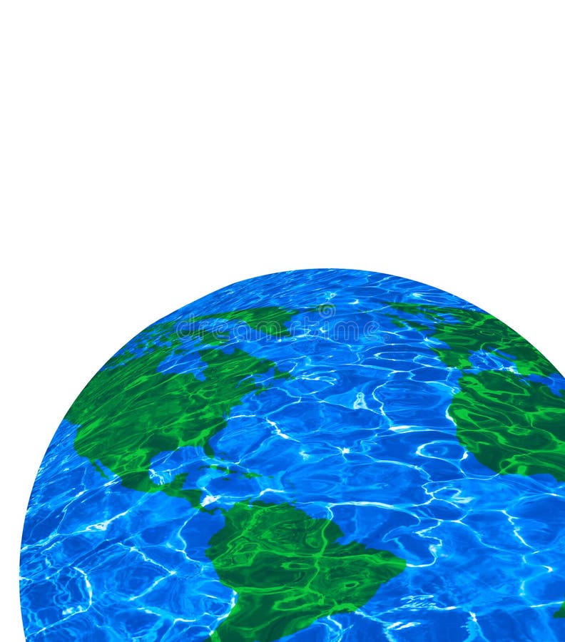 Clean Earth isolated stock illustration. Illustration of conceptual ...