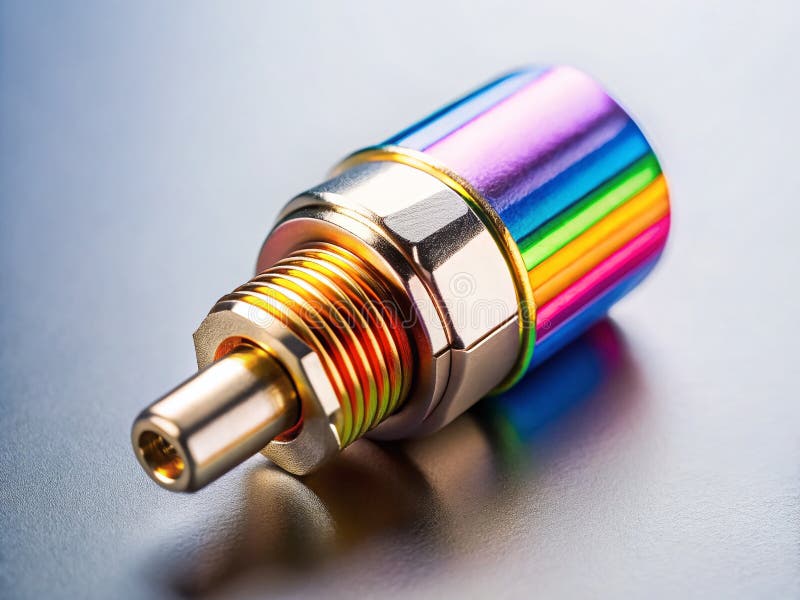 Clean Electrical Connector Detail a Minimalist Stock Photo Perfect for ...