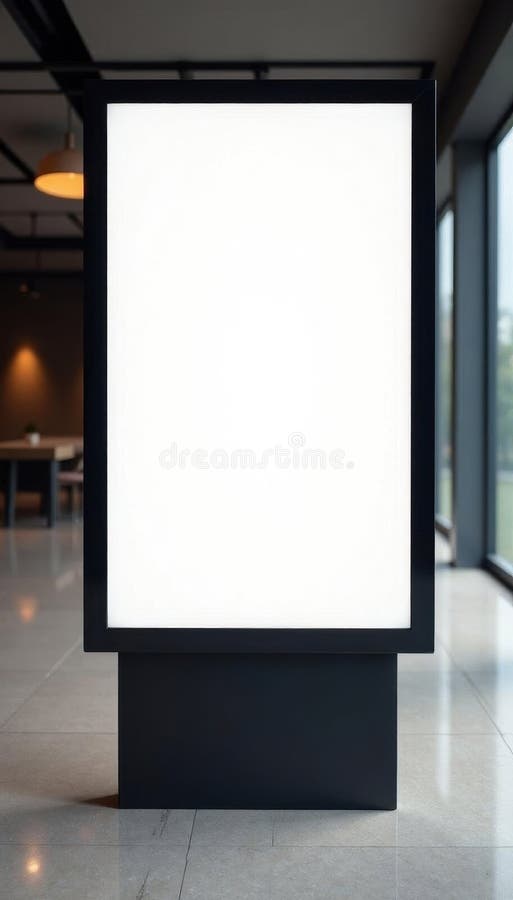 Clean, Empty Display Panels Ready for Your Message , Minimal, Blank ...