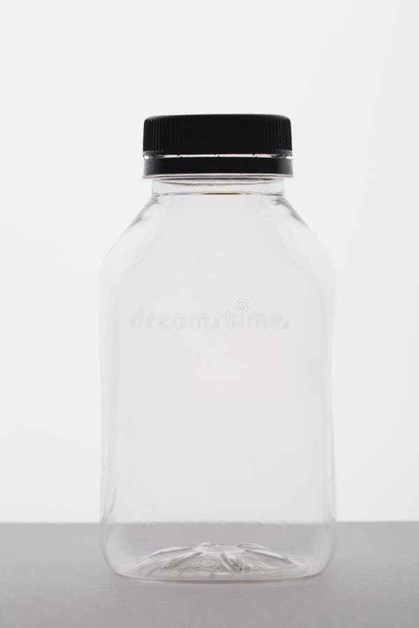 Clean, Empty Plastic Bottle Stock Photo - Image of isolated, empty ...