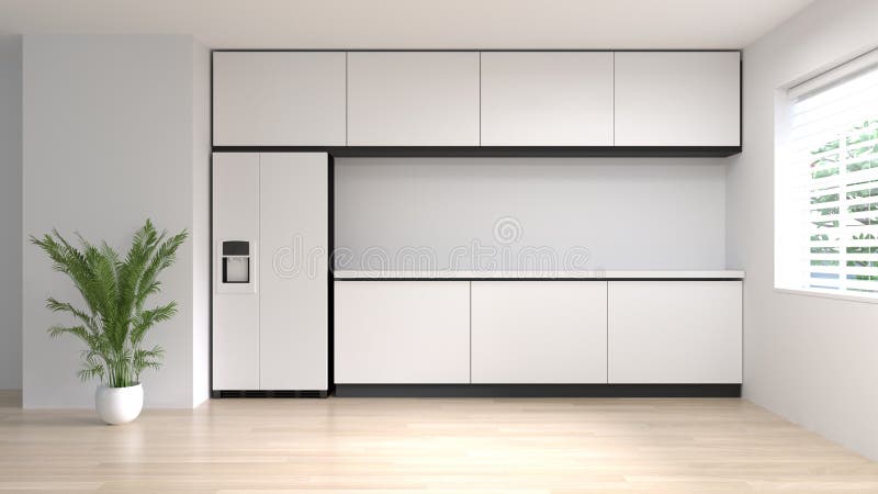 Empty Kitchen Table and Blurred Kitchen Background Stock Illustration ... Empty Kitchen Table and Blurred Kitchen Background Stock Illustration ...