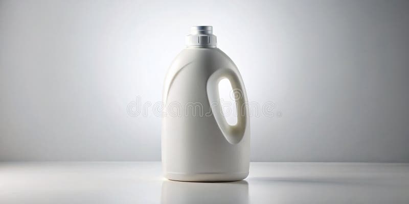 Clean Empty White HDPE Plastic WashingUp Liquid Bottle Perfect for ...