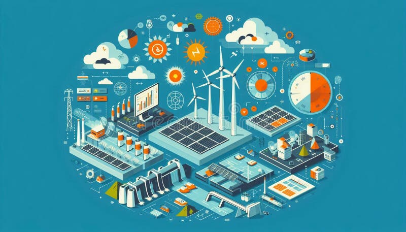 Clean Energy Grid and Renewable Power Vectorhopping and E-Commerce ...